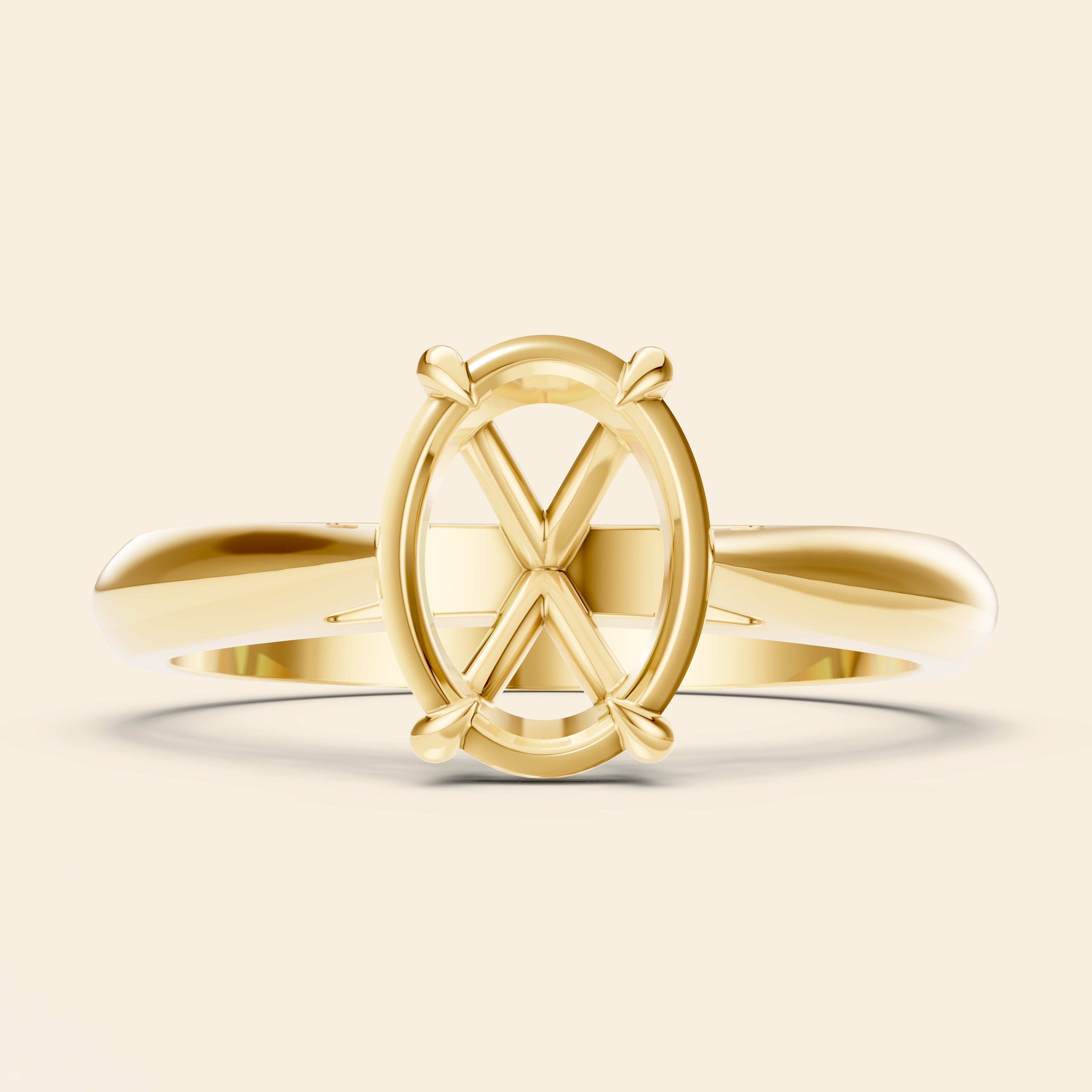 Solitaire Ring Mountings – Antwerp Mounts